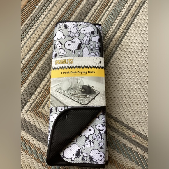 Peanuts | Kitchen | New Peanuts Snoopy 2 Pack Drying Mats | Poshmark